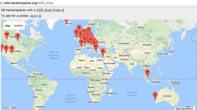 The Next 42 RIPE Atlas Probes at Hackerspaces | RIPE Labs