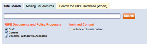 Redesigning the RIPE NCC Website: Search Improvements | RIPE Labs