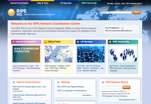 Redesigning the RIPE NCC Website | RIPE Labs