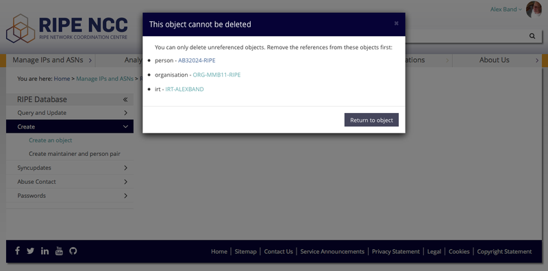 Improving the RIPE Database Web Interface | RIPE Labs
